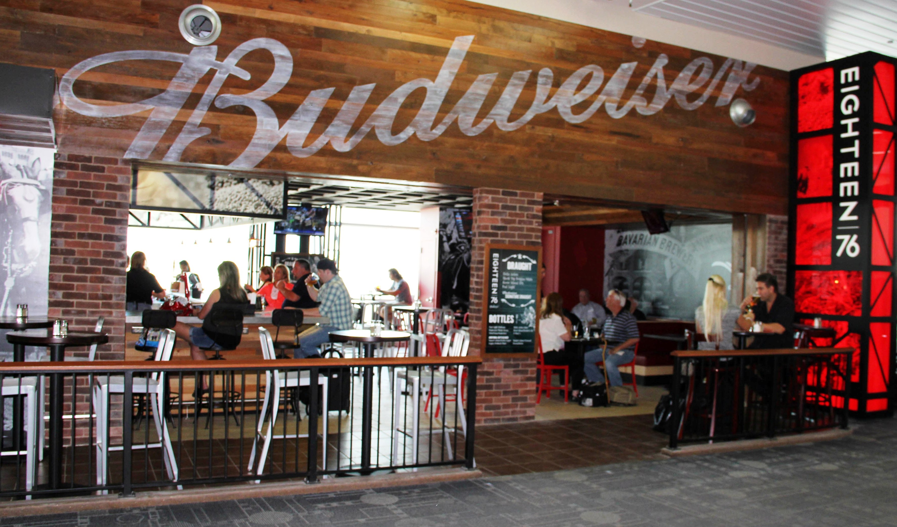Budweiser Unveils New EIGHTEEN|76 Bar in Lambert-St. Louis ...