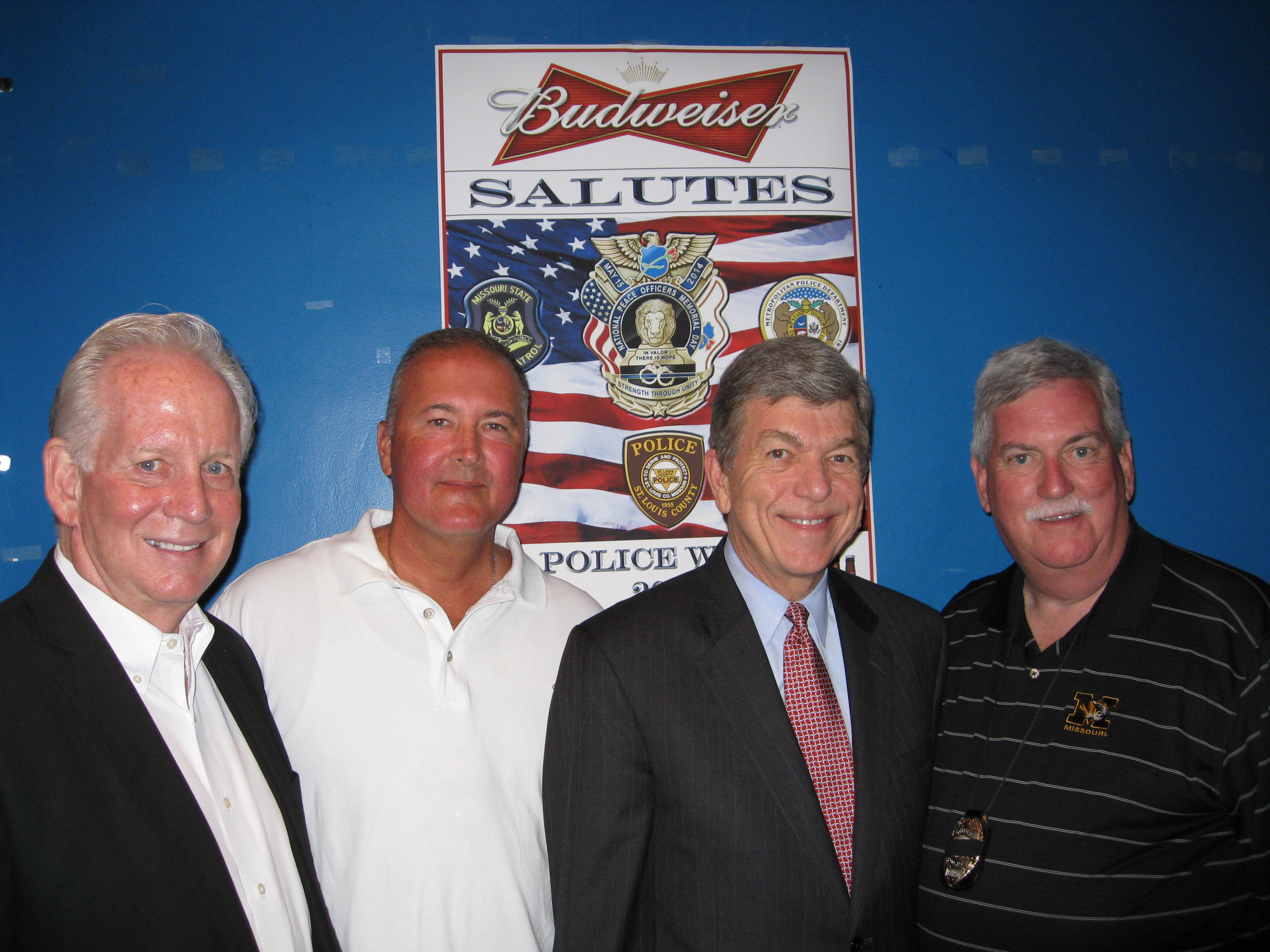 Anheuser-Busch and Senator Blunt Salute St. Louis Officers during ...
